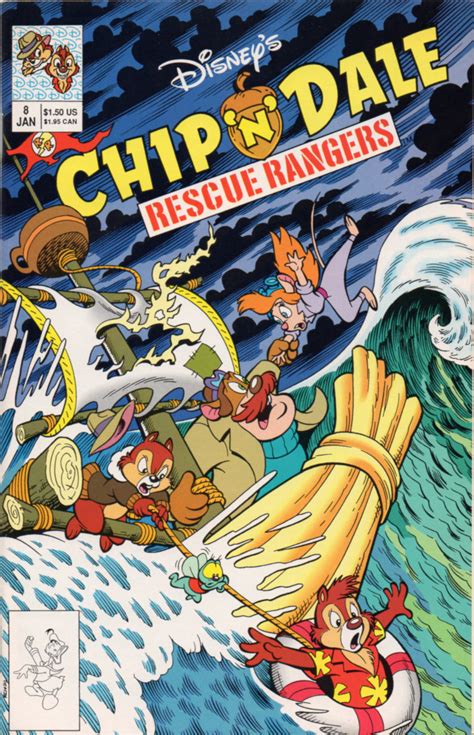Chip N Dale Rescue Rangers Disney Comics Issue 8 The Disney
