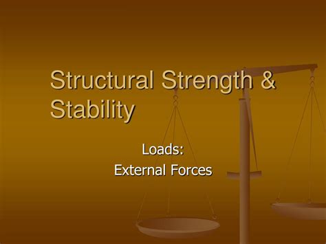 Ppt Structural Strength And Stability Powerpoint Presentation Free