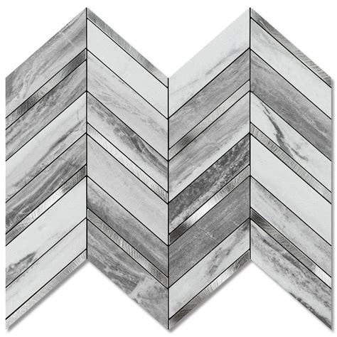 V Mozza Herringbone Peel And Stick Backsplash 10 Sheet Peel And Stick Wall Tiles Self Adhesive