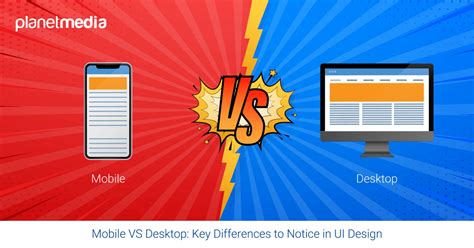 Mobile Vs Desktop Key Differences To Notice In Ui Design