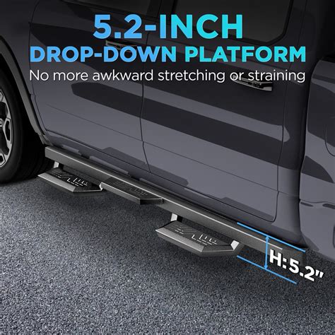 For 99 16 Ford F250 F350 F450 Superduty Crew Cab Drop Side Steps