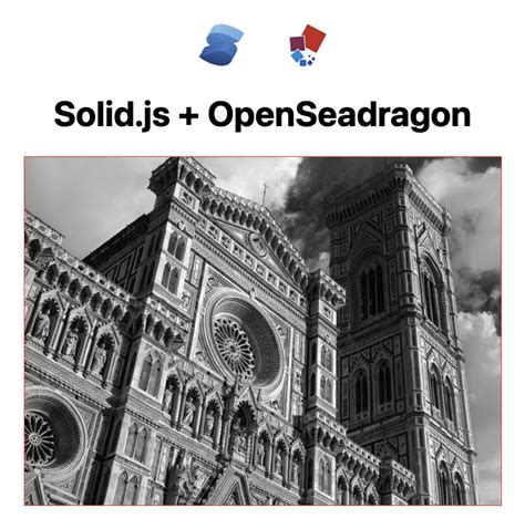 integrating openseadragon with solidjs