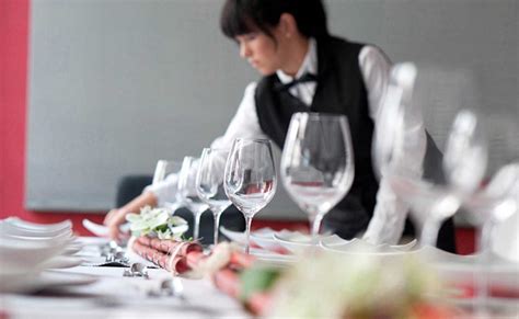 Oberkellner Und Servicemitarbeiter Für Gastronomie Teambrenner