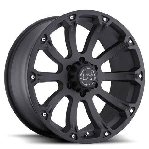 Black Rhino Warlord Matte Gunmetal Powerhouse Wheels And Tires