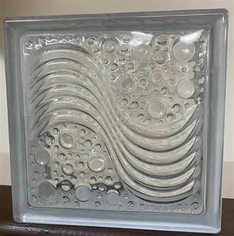Mulia Glass Block Clear 19198 Ocean Glass Block Indonesian