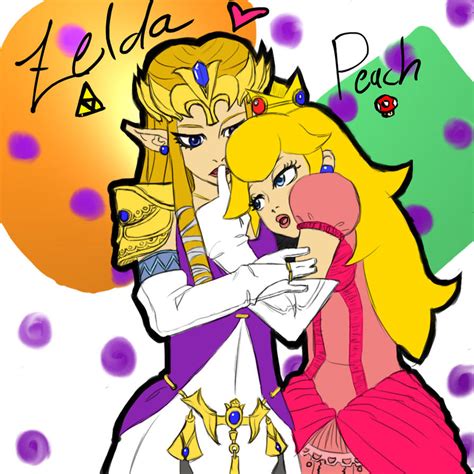 Zelda X Peach Color By Majinswen On Deviantart