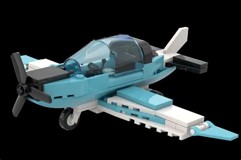 Blue Propeller Plane Lego® Ideas
