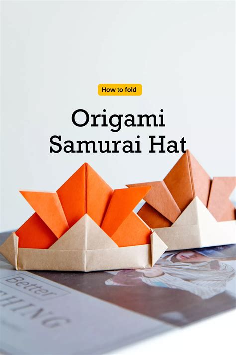Origami Samurai Hat Origamiok Origami Hat Origami Japanese Origami