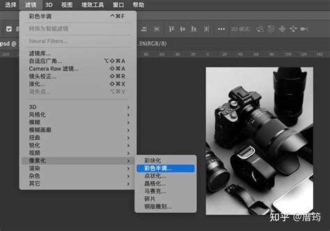 如何实现复古半调效果？ 知乎
