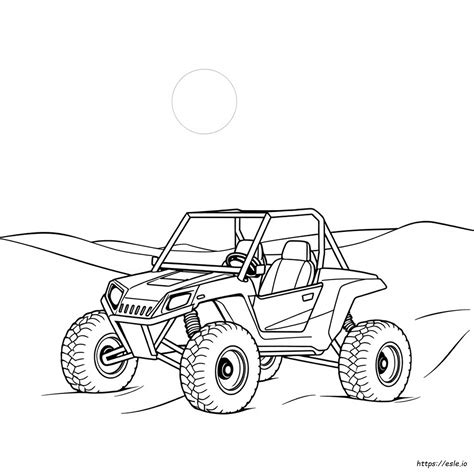 Coloriage Buggy Des Dunes