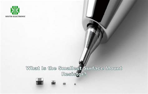 What Is The Smallest Surface Mounted Component