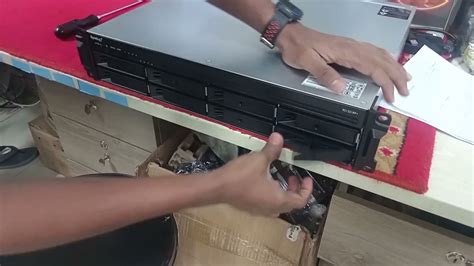 Unboxing And Initialization Synology Rackstation Rs1221rp Nas Storage