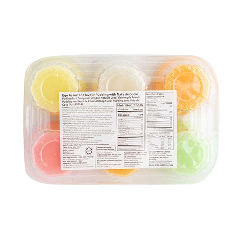 Ego Pudding Assorted 6s 600g Ego Foods