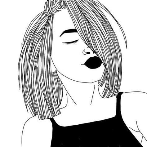 Black Girl With Natural Hair Drawing At Getdrawings Free Download