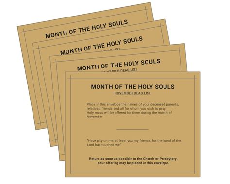 Mass Offering Envelopes Lockie Limited