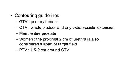 Ca Urinary Bladder Staging And Managment Pptx
