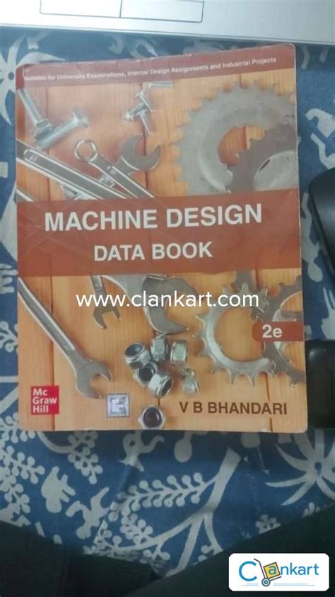 Buy Machine Design Data Book Book In Excellent Condition At