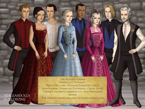 The Hunger Games Characters By Nickelbackloverxoxox On Deviantart