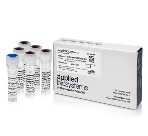 Applied Biosystems Platinum Multiplex Pcr Master Mix 250 Réactions