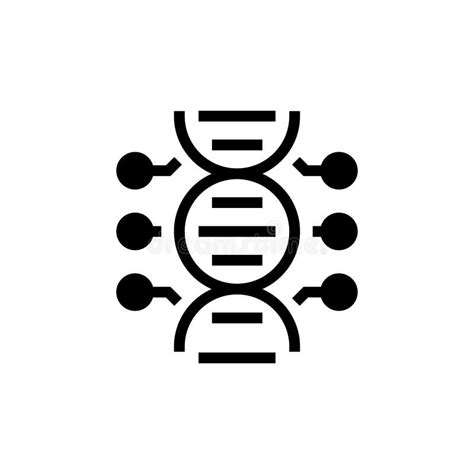 Genetic Engineering Icon In Vector Logotype Stock Vector