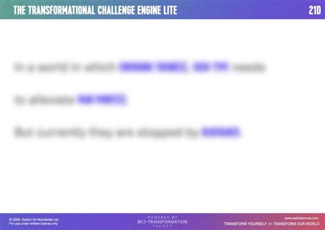 Takeaway Transformation Tools