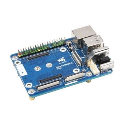 waveshare mini base board c designed for raspberry pi compute module