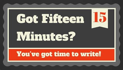 Write Your Book In Fifteen Minutes A Day