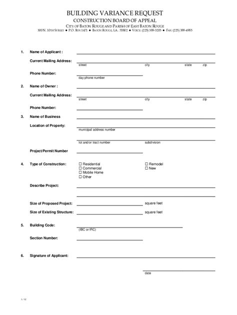 21570479 Buildingvariancepdffillable