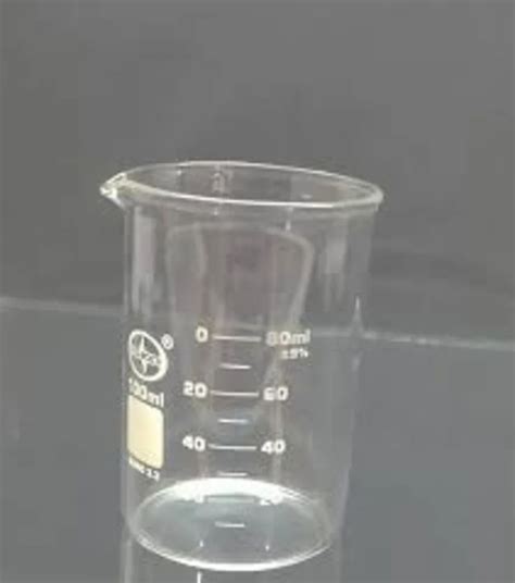 100 Ml Borosilicate Glass Beaker At ₹ 18piece Glass Beakers In