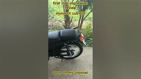 Monarch Cub 110 Youtube