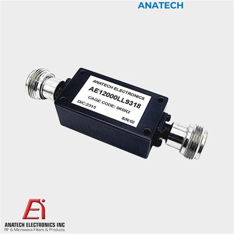 Anatech 12000 Mhz Lc Low Pass Filter Control Synergy