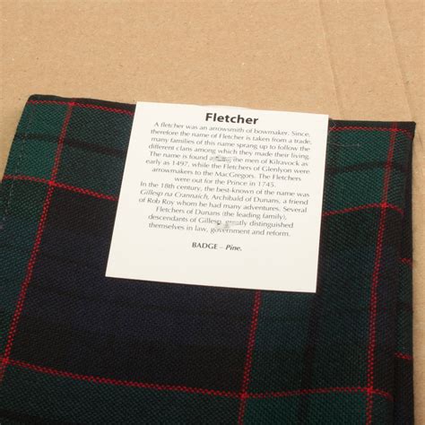 Fletcher Modern Tartan Wool Ribbon