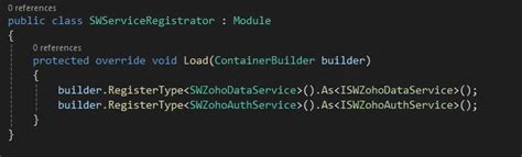 Service Added Using Dependency Injection Always Returns Null Community