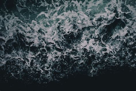 4k Texture Sea Monochrome Waves Hd Wallpaper Rare Gallery