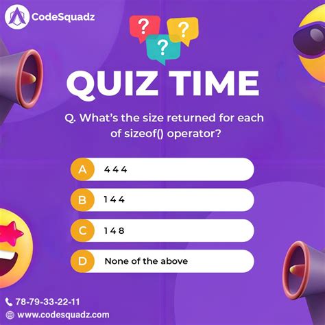 Codesquadz On Linkedin Codequiz Quizoftheday Developer Learning