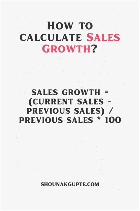 Free Sales Growth Calculator Online