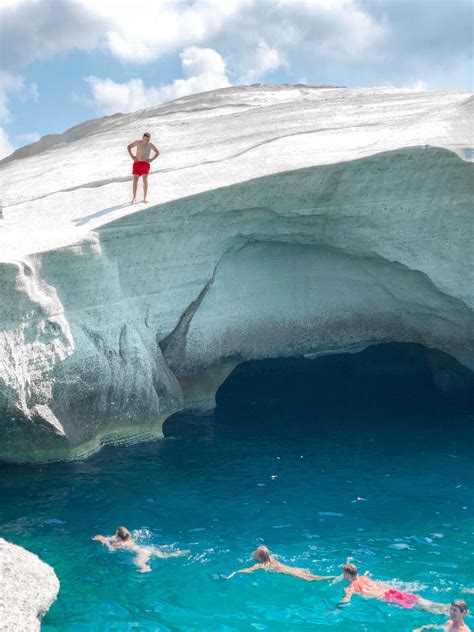 Sarakiniko Beach The Moon Beach In Milos Greece Compass Twine