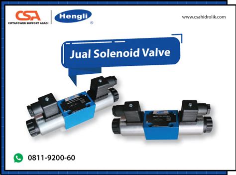 Jual Solenoid Valve Hidrolik Distributor Resmi Disini