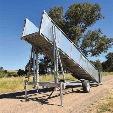 80m Mobile Adjustable Loading Ramp Proway