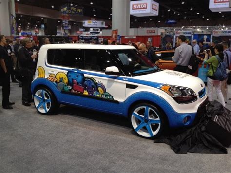 Customized Kia Soul At Sema Auto Show