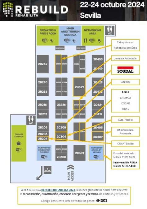 Aisla En Rebuild Rehabilita 2024 Descuento Y Mapa Para La Visita