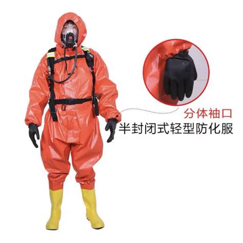 轻型防化服消防全封闭防毒防化密封气轻型重型耐酸碱连体全身 轻型防化服手套衣服分开【图片 价格 品牌 报价】 京东