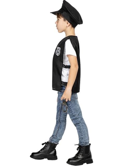 Kit Costume Da Polizia Per Bambini Funidelia