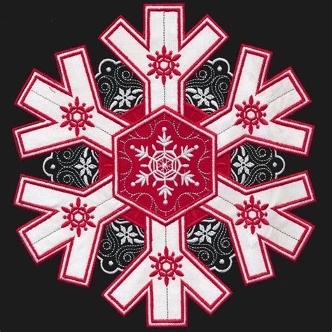 Snowflake Applique Jumbo