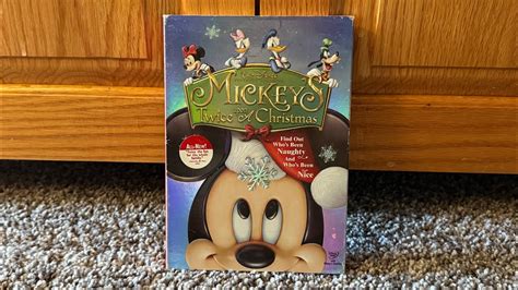 Mickeys Upon Twice A Christmas Dvd Unboxing Youtube