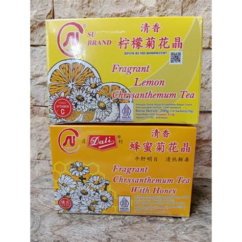 Jual Fragrant Chrysanthemum Tea With Honey Ci Hua Cing Maduhalal Shopee Indonesia