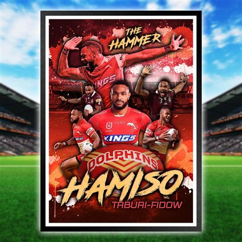 Hamiso Tabuai Fidow The Hammer Printable Wall Art Digital Poster