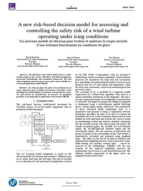 A New Risk Based Decion Model For Assessing An Controlling The Safety