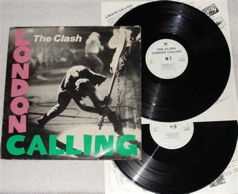 The Clash London Calling Lp Vinyl Cbs 1979 Soundcity Music
