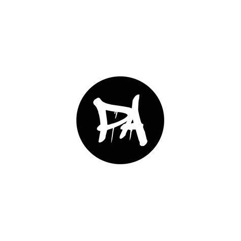 Initial Pa Letter Drip Template Design 26040613 Vector Art At Vecteezy